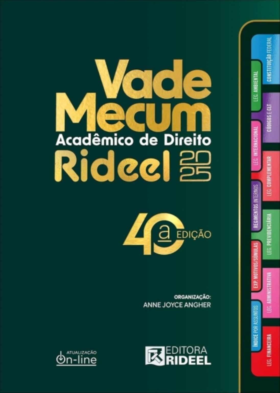 Vade Mecum Rideel 2025 Acadêmico - Atualizado e Completo - Livraria Erdos